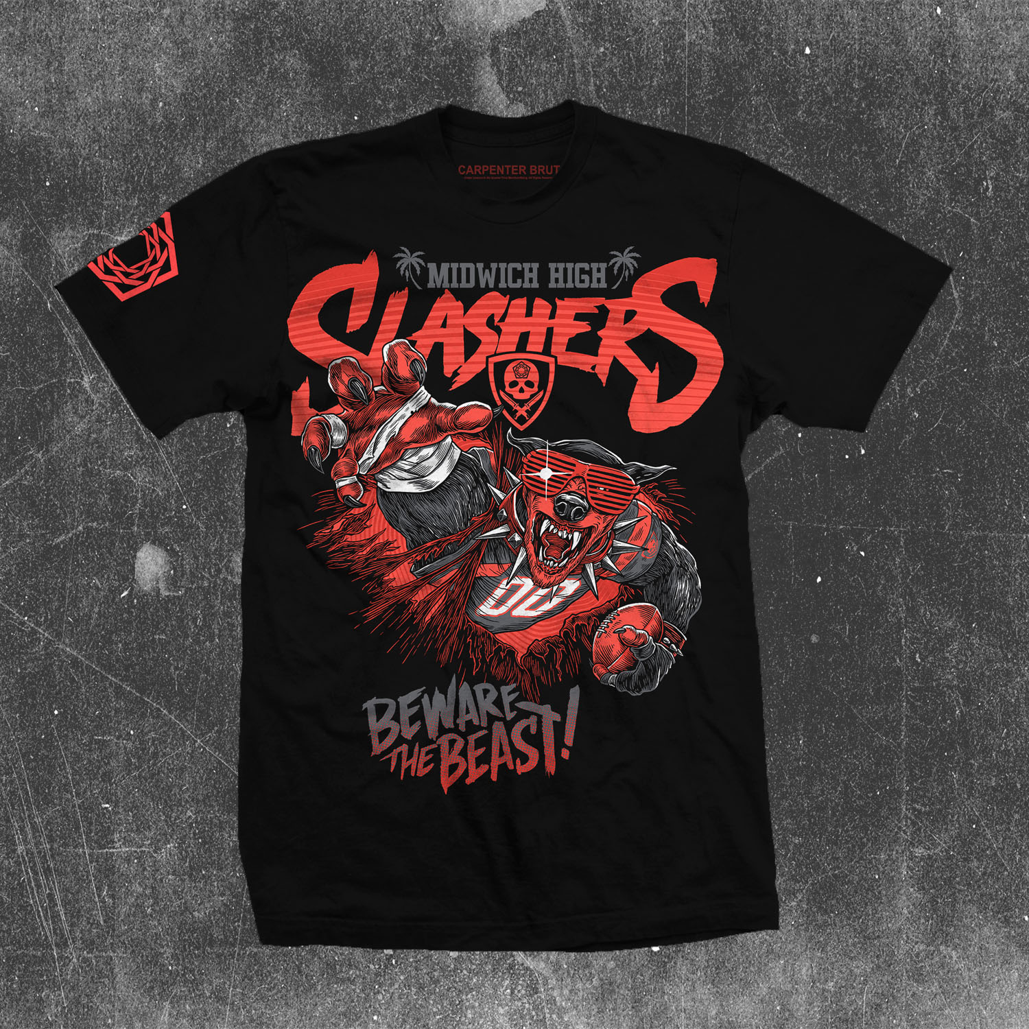 MIDWICH HIGH SCARF – CARPENTER BRUT